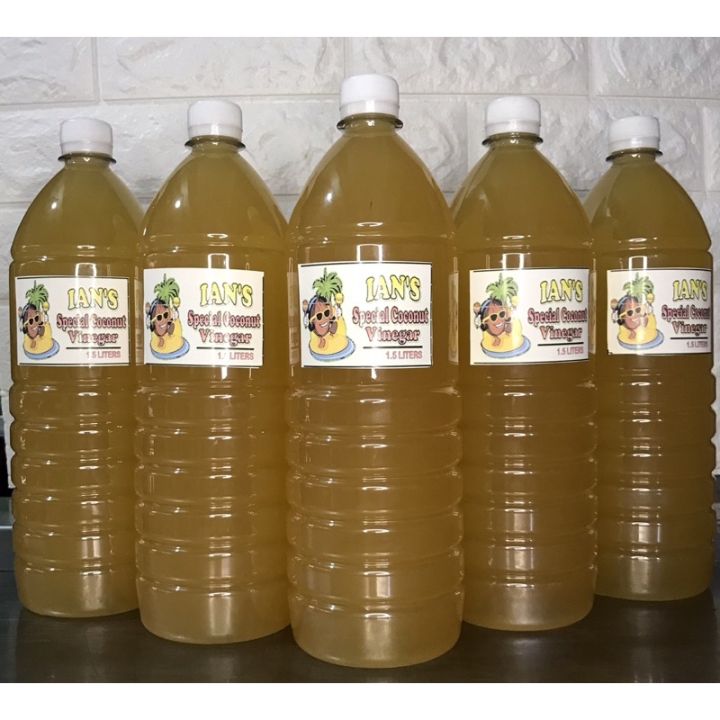 sukang tuba puro 100% (IAN'S SPECIAL COCONUT VINEGAR) 1.5 liters ...