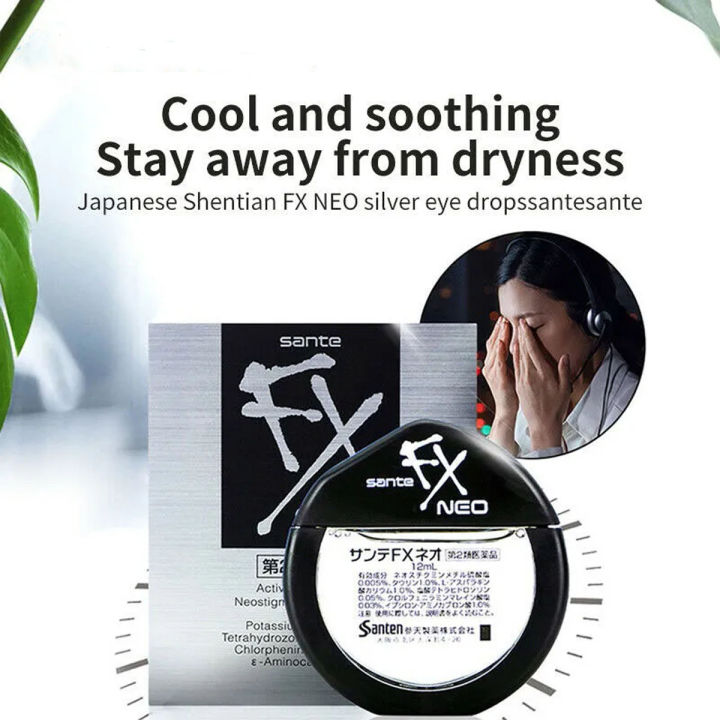Santen FX Neo silver Japan Eye Drops 12mL | Lazada PH