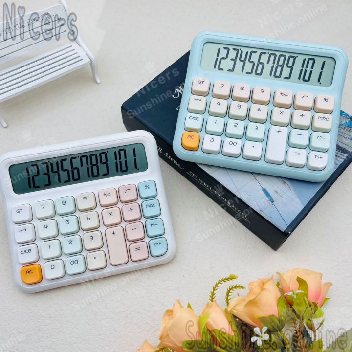 #JDCC-2828 Joy Candy Calculator 12 Digits Soft Keyboard Calculator W/3A ...