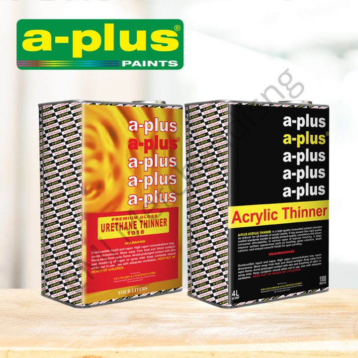 EMJ A-Plus Urethane/Acrylic Thinner – Gallon for Automotive & Industrial Paint | Perfect for Car ...