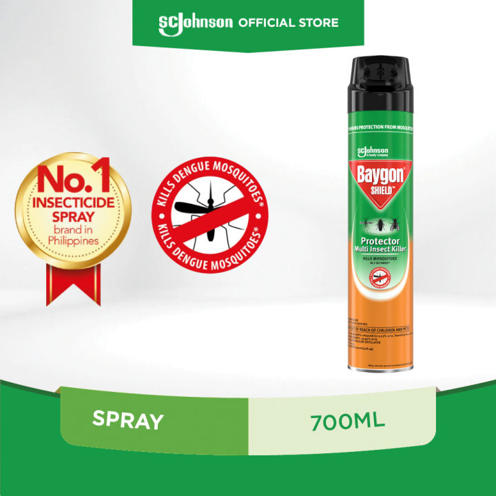 Baygon Shield Protector Multi-Insect Killer 700ml | Lazada PH