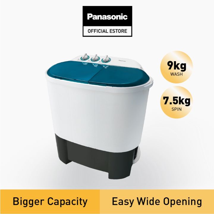 Panasonic NA-W9018BSP 9.0 Kg. Twin Tub Washing Machine | Lazada PH
