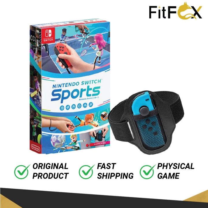 Nintendo Switch Sports 任天堂运动 Bundle with Leg Strap Eng/Chi 中英文版 | Lazada