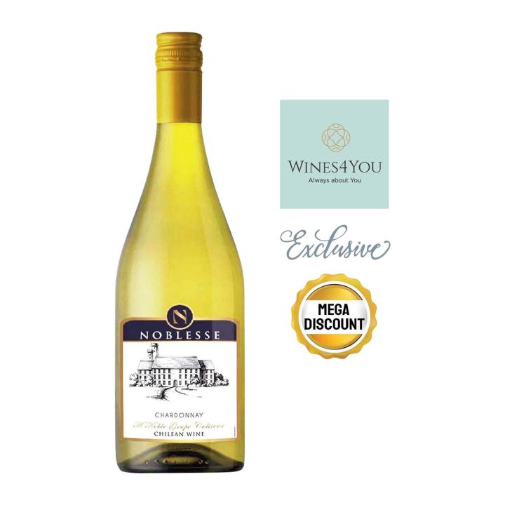 Noblesse Chardonnay Chile White Wine 2024 | Lazada Singapore