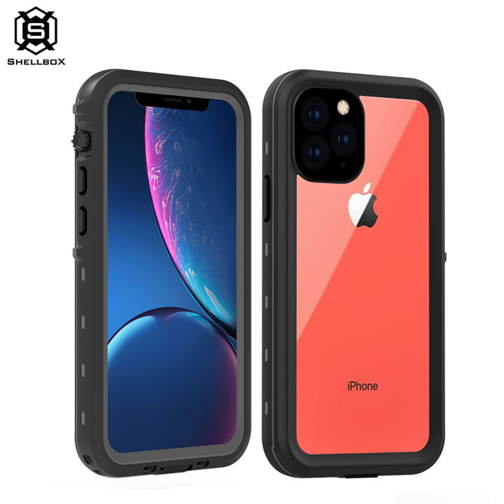 Shellbox for iPhone 11Pro/11Pro max Clear Case IP68 Waterproof Phone ...