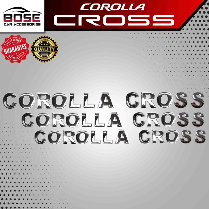 Car Hood Emblem Sticker for Toyota Corolla Cross Decals Bonnet Guard ...