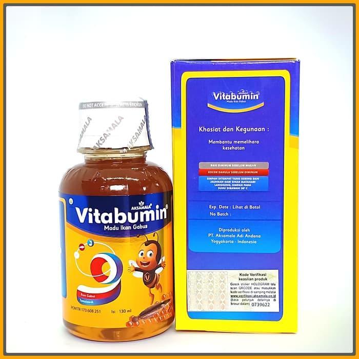 Vitabumin New Kemasan Original Madu Albumin Ekstrak Ikan Gabus | Lazada Indonesia