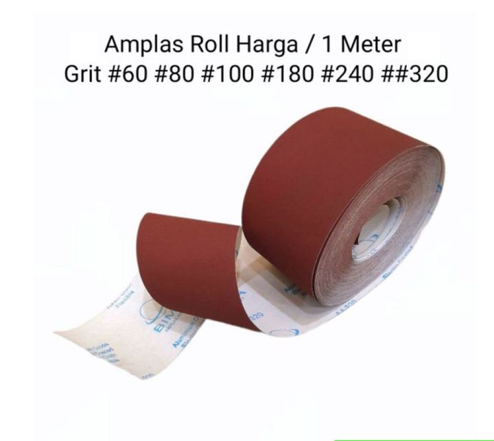 AMPLAS METERAN / AMPLAS BESI / AMPLAS ROLL PERMETER TITAN AMPLAS ROLL ...