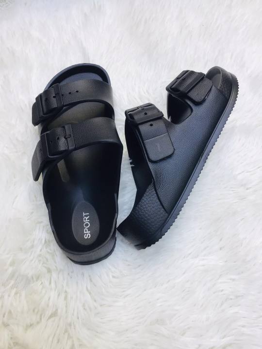 Two Strap Slipper Slide Washable Sandals for Men and Women | Lazada PH