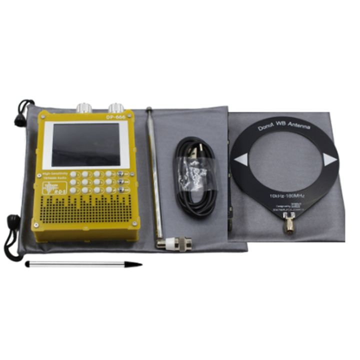 Portable DP-666 TEF6686 Radio 2.8 Inch IPS Touch Screen TEF6686 Full ...