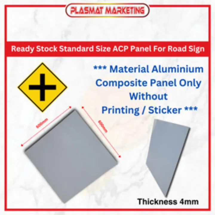 ALUMINIUM COMPOSITE PANEL (ACP) Panel For Road Sign - Diamond Shape ...