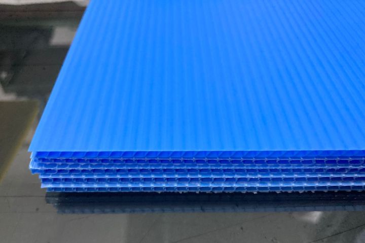 5 pieces 745mm X 500mmX3mm Plastic Corrugated Board, Plastic Corrugated ...