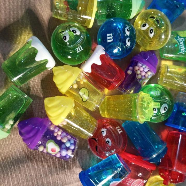 Slime in Box | Assorted Design of Container (48pcs in 1 box) | Lazada PH