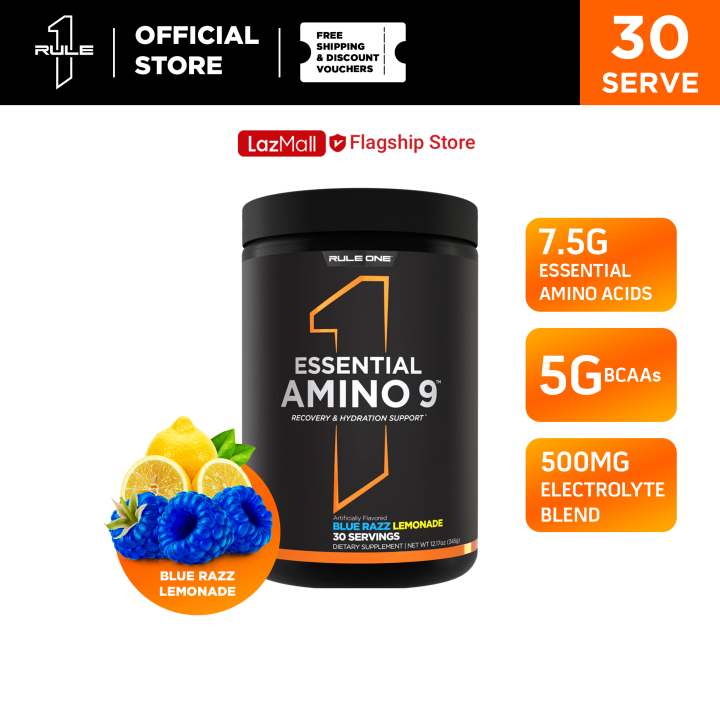 Rule 1 Essential Amino 9 (30 Servings) | OFFICIAL STORE | Lazada PH