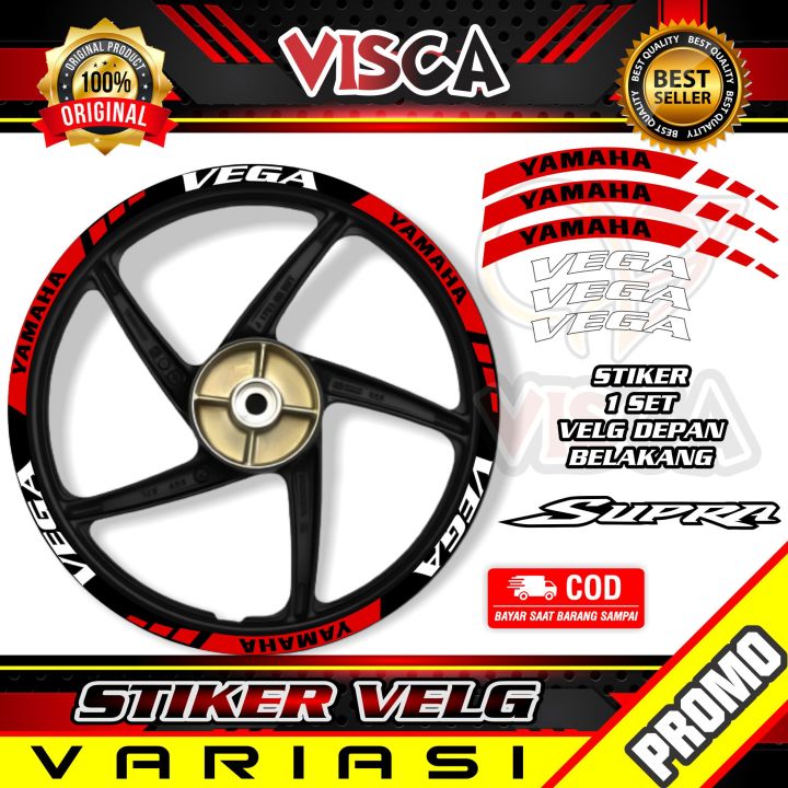 Stiker Velg List Velg Motor Stiker Velg Vega | Lazada Indonesia