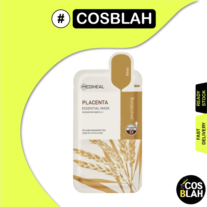 MEDIHEAL Placenta Essential Mask 5 Pcs / 10 Pcs | Lazada Singapore