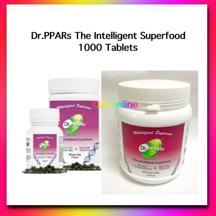 Dr.PPARs The Intelligent Superfood 1000 Tablets Halal | Lazada Singapore