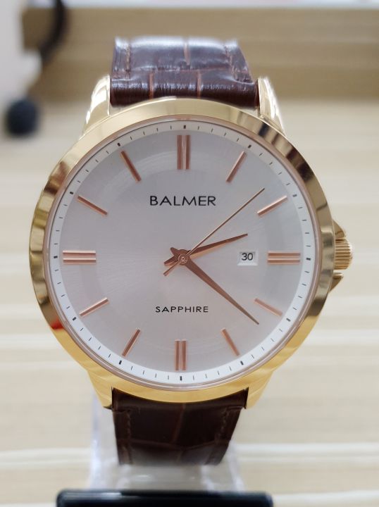Balmer 8127GRG Thin Sapphire Crystal Glass Luxury Men Watch | Lazada