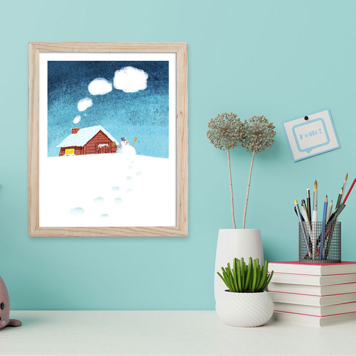 [deuuo] Artwork Picture Frame Easy Change Wooden Frames Front Opening ...