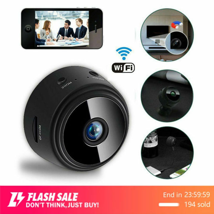 A9 Wireless CCTV Mini Wifi Infrared Light Night Vision Smart Home Ip ...