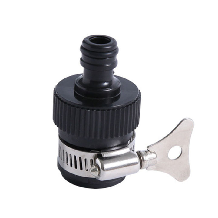 Rubber Faucet Universal Connector with Metal Clamp Handle Tap Water ...