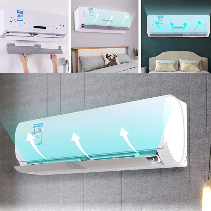 【AC Adjustable Wind Shield】Adjustable Air Conditioner Windshield Wind ...