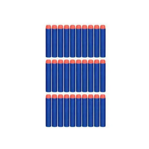 30 pcs 7.2cm Refill Bullet Darts for Nerf N-strike Elite, Machine gun ...