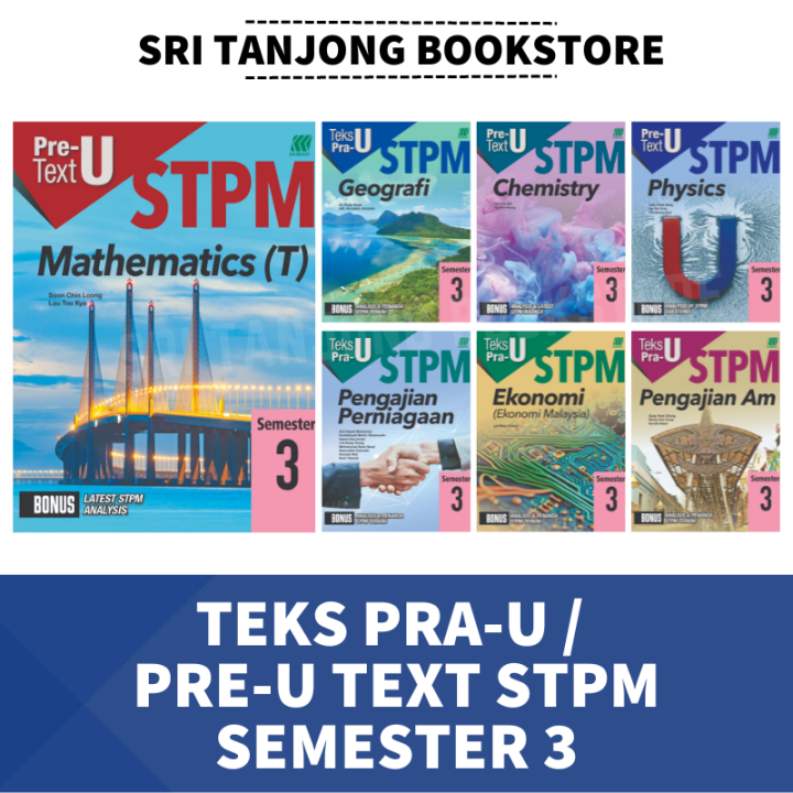 [ST] SASBADI Buku Latihan & Buku Rujukan 2024: Teks Pra-U STPM Semester 3 (Edisi Terkini 2024 ...