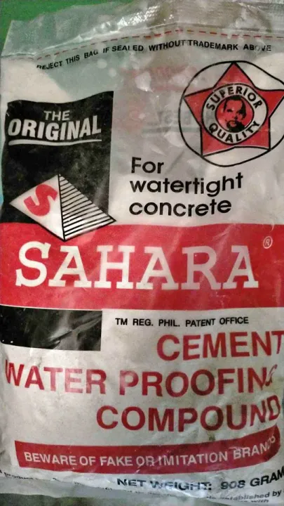 SAHARA CEMENT WATERPROOFING COMPOUND ( 908 GRAMS) | Lazada PH