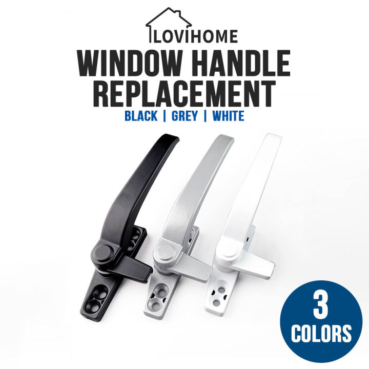 SG Aluminium Casement Window Lock Handle - DIY Lever Replacement for ...