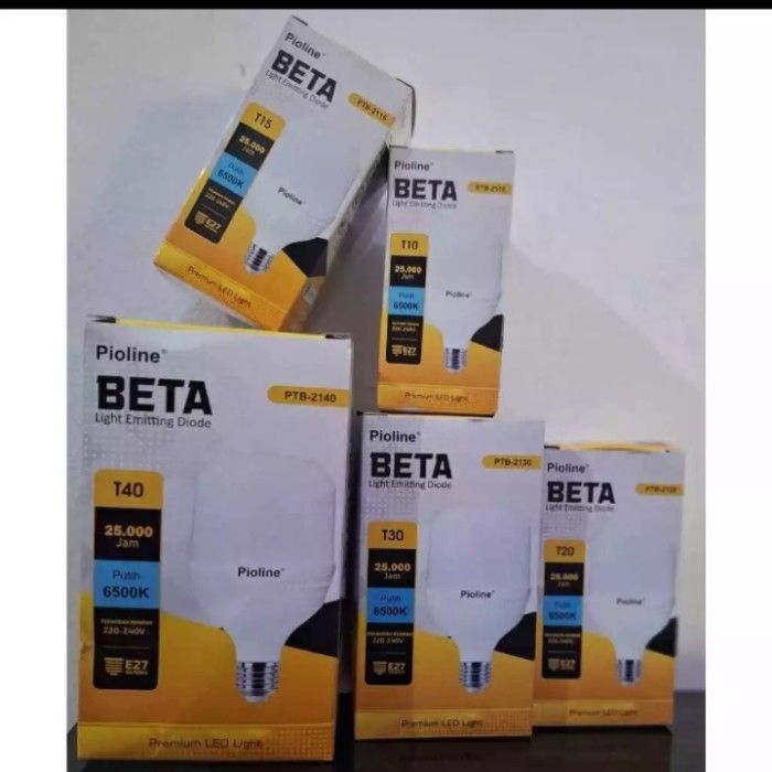 Lampu LED Tabung Murah Kapsul PIOLINE BETA T05/T10/T15/T20/T30/T40 ...
