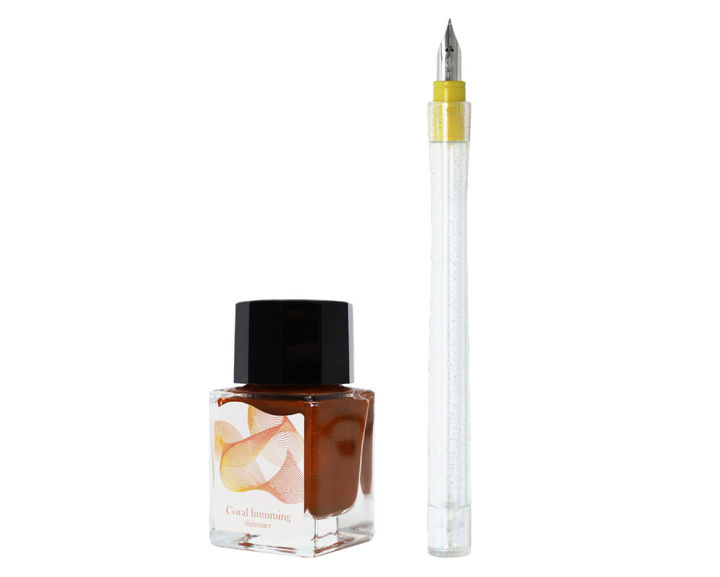 Sailor Tsuke Pen + Dipton Shimmer Ink Set ปากกาจุ่มหมึก Dipton พร้อม ...