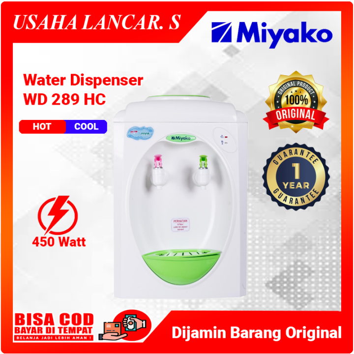 Dispenser Miyako WD-289 / WD-290 HC / Hot & Cool / Panas Dingin ...