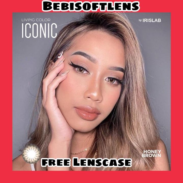 Softlens LIVING COLOR ICONIC NORMAL / softlen / softlense / BB | Lazada ...