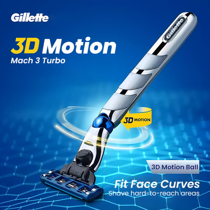 Gillette Mach 3 Turbo Razor | Lazada PH
