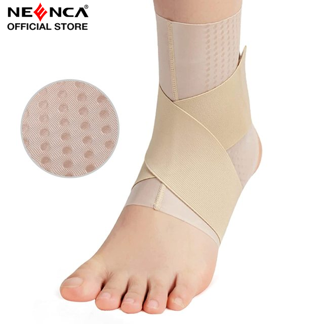 NEENCA 1 Piece Ankle Brace Breathable Compression Ankle Support for Men ...