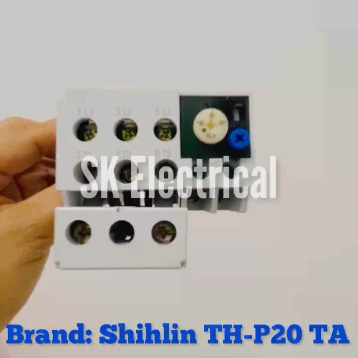 Shihlin TH-P20 TA Thermal Overload Relay | SK | Lazada PH