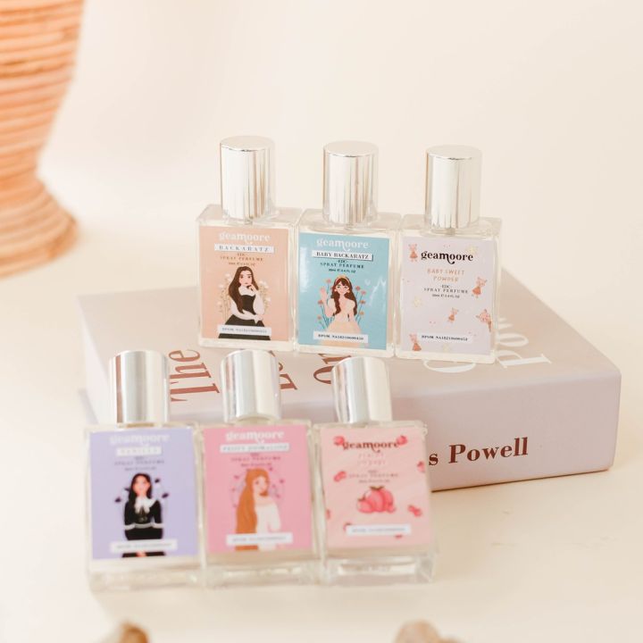 (BPOM) PARFUM GEAMOORE INSPIRED PARFUM 6ML ROLL ON & SPRAY 30ML ...