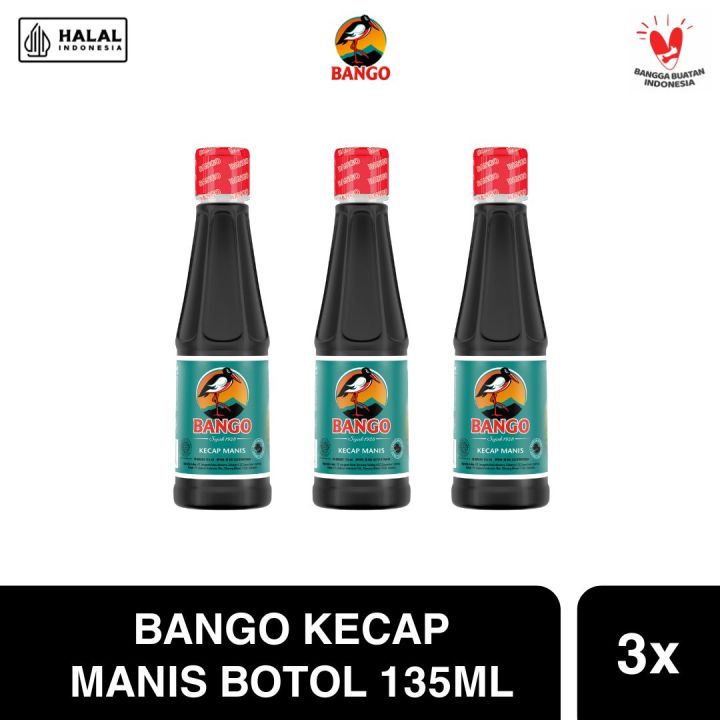 Bango Kecap Manis 135ml/189gr x3 | Lazada Indonesia