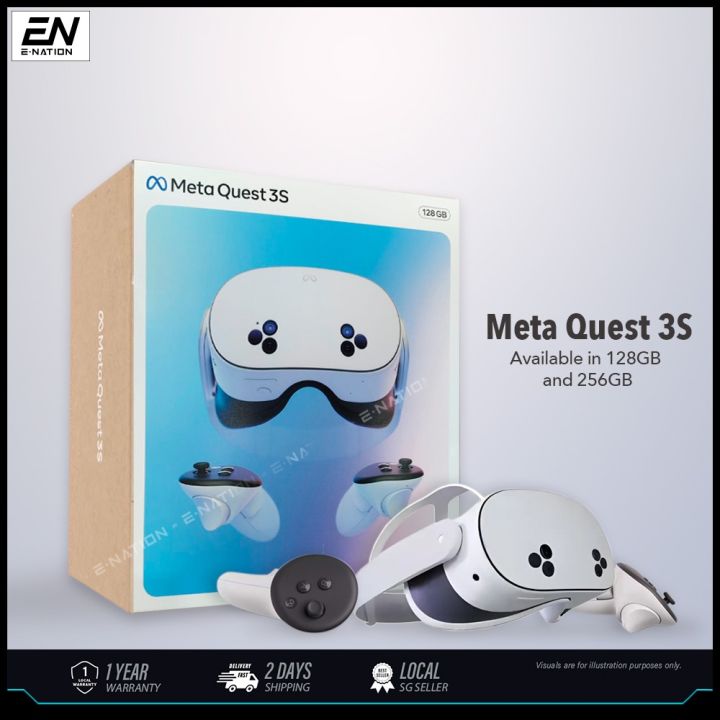 Oculus Meta Quest 3S | Meta Oculus Quest 3 - Advanced All-In-One Virtual Reality VR Headset ...