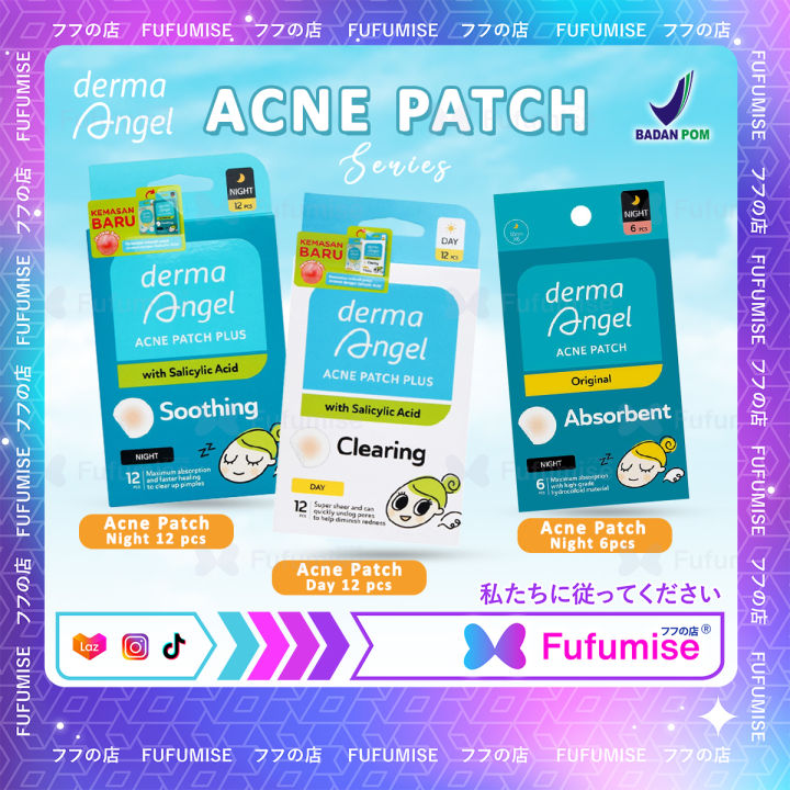 DERMA ANGEL Ance Patch Series | Acne Patch Plus | Acne Patch Day Night ...