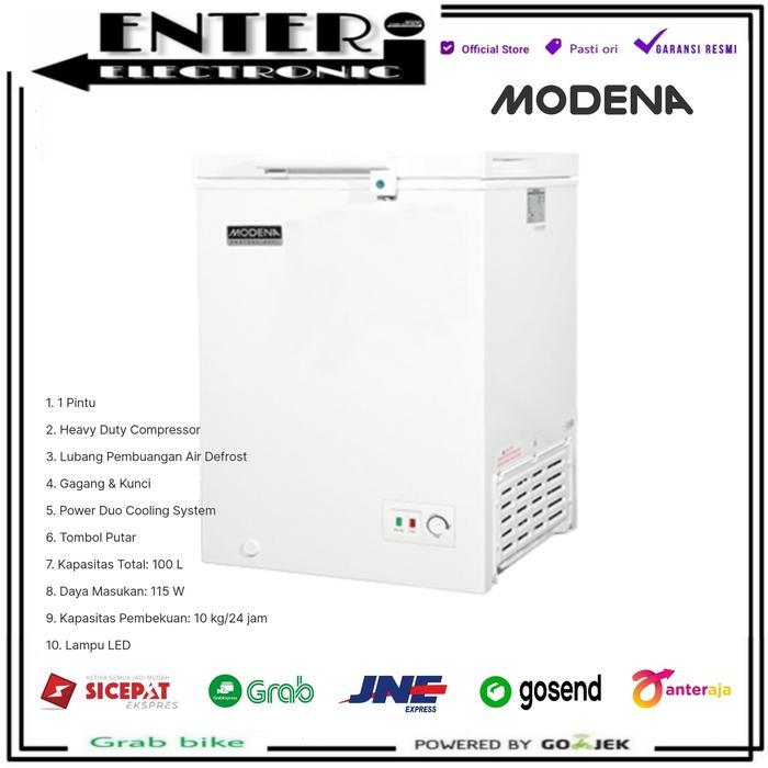 MODENA MD0107 - CHEST FREEZER BOX MODENA 100 LITER MD 0106 W / MD 0107 ...