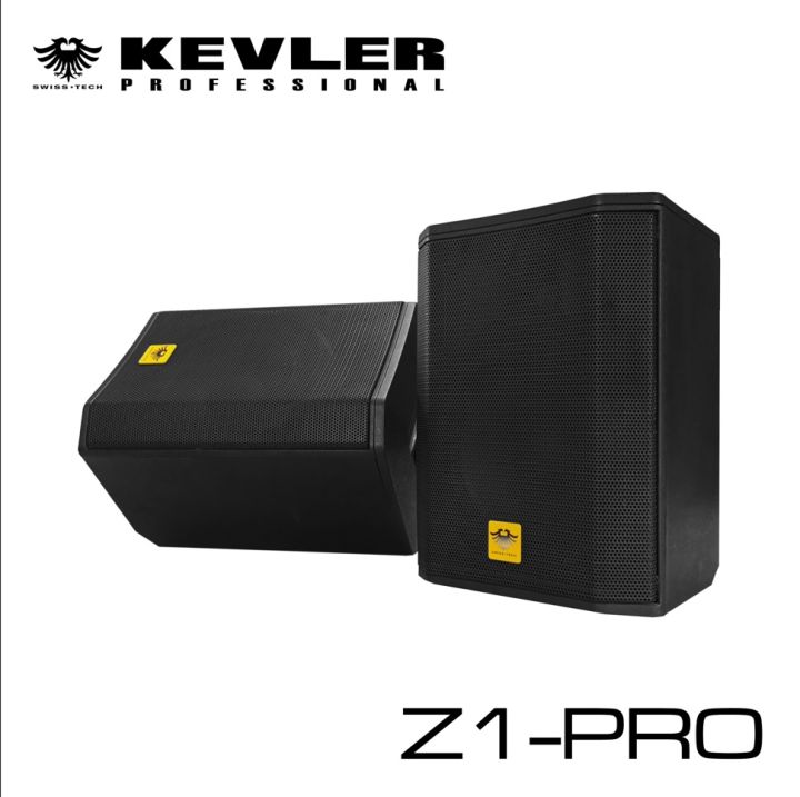 Kevler Professional Z1-PRO 8" 200W 2 Way 2Ch Plastic Molded Karaoke ...