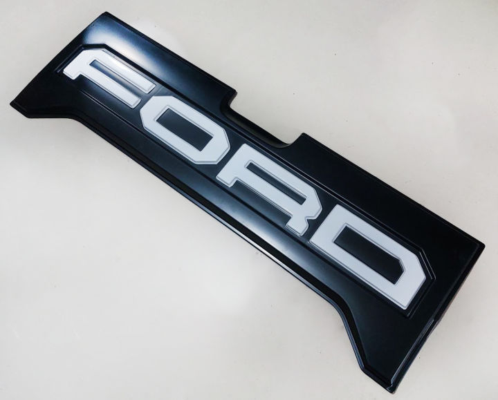 Ford Ranger Raptor Rear Black Cladding White Font | Lazada PH