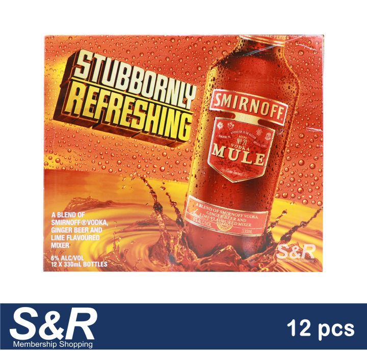 Smirnoff Vodka Mule 12 bottles | Lazada PH