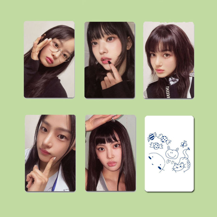 Newjeans YearBook PhotoCard Kpop Danielle Haerin Hanni Minji Hyein ...