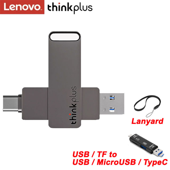 Thinkplus 3.2 Typec Otg Usb แฟลชไดรฟ์128Gb แฟลชไดรฟ์ปากกา512Gb สำหรับ ...