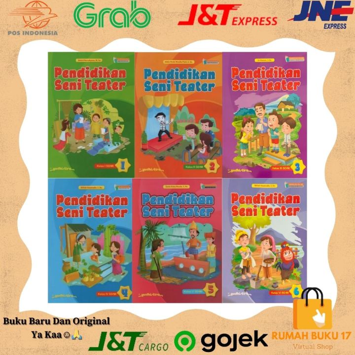 Buku Pendidikan Seni Teater Kurikulum Merdeka Kelas 1 2 3 4 5 6 SD/MI Penerbit Yudhistira ...