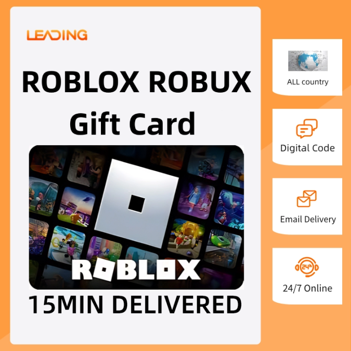 Roblox Gift Card SG/USA Roblox Rubox Gift Card(Us/SG account usage ...