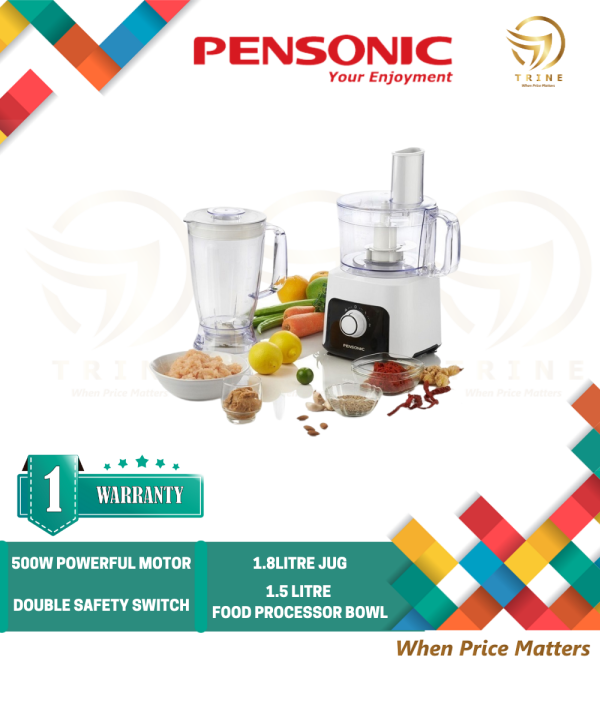 Pensonic Multifunctional Food Processor PB-5001 PB5001 | Lazada